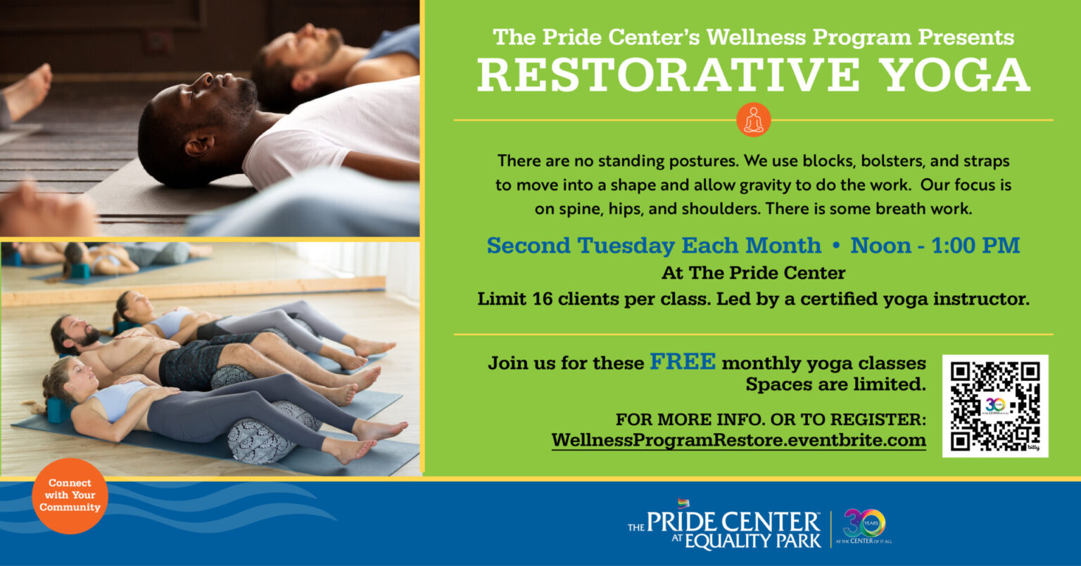 Restorative Yoga Class – The Pride Center at Equality Park